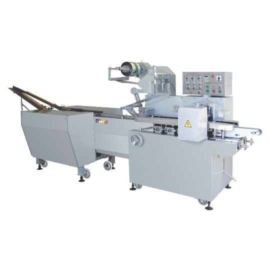 DE-4050 On-Edge Biscuit Wrapping Machine | Horizontal Form Fill Seal ...